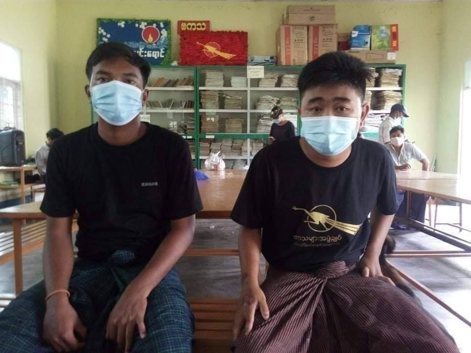 Kyaw Ye Thu and Htet Aung