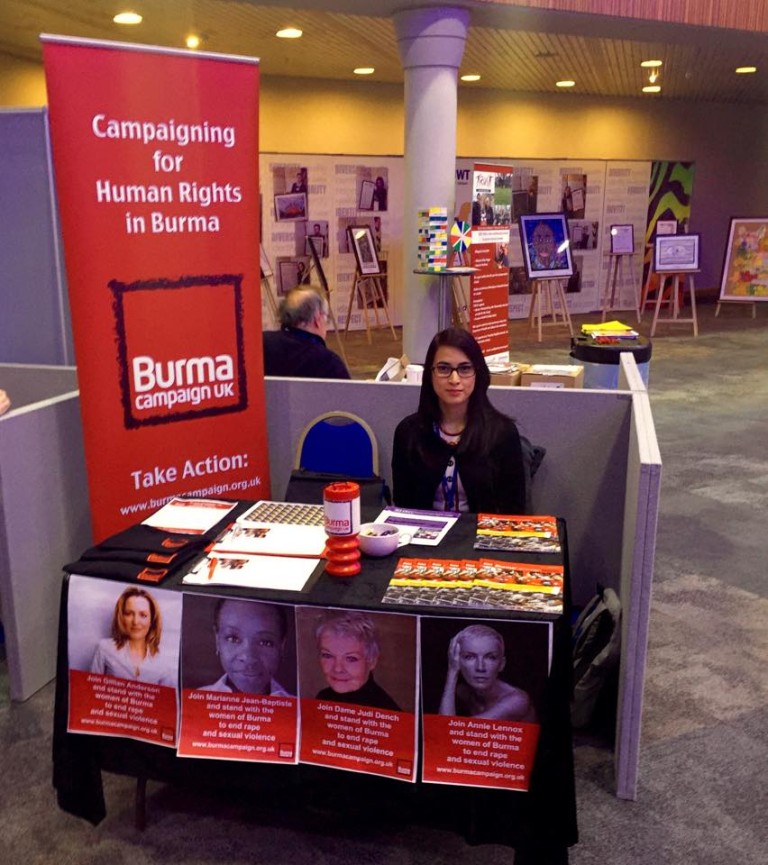 At the NASUWT conference in Birmingham